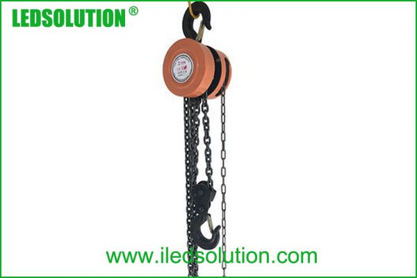 Hand Chain Hoist | LEDSOLUTION | Custom LED Display & Creative LED ...