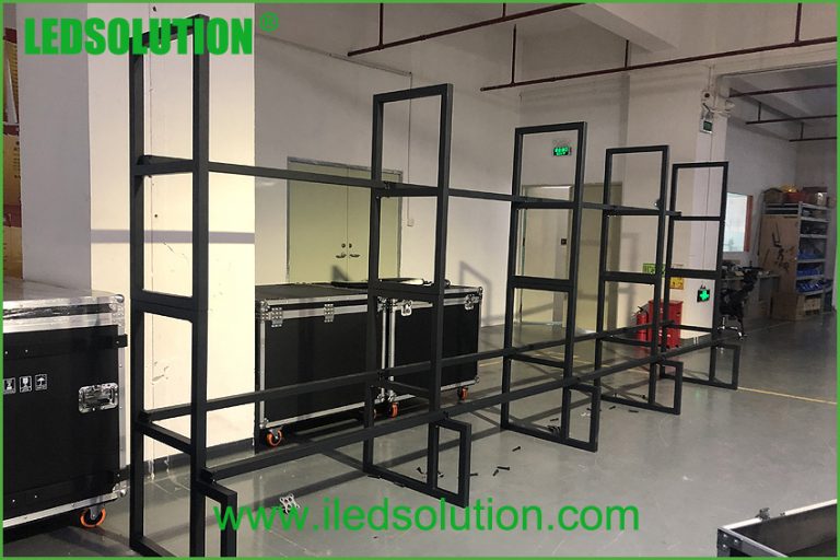 Ground Support Structure for Rental LED Display
