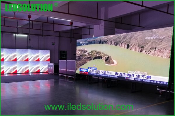 Ground Support Structure for Rental LED Display