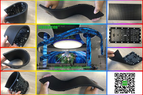 Flexible LED Screen | LEDSOLUTION | Custom LED Display & Creative LED ...