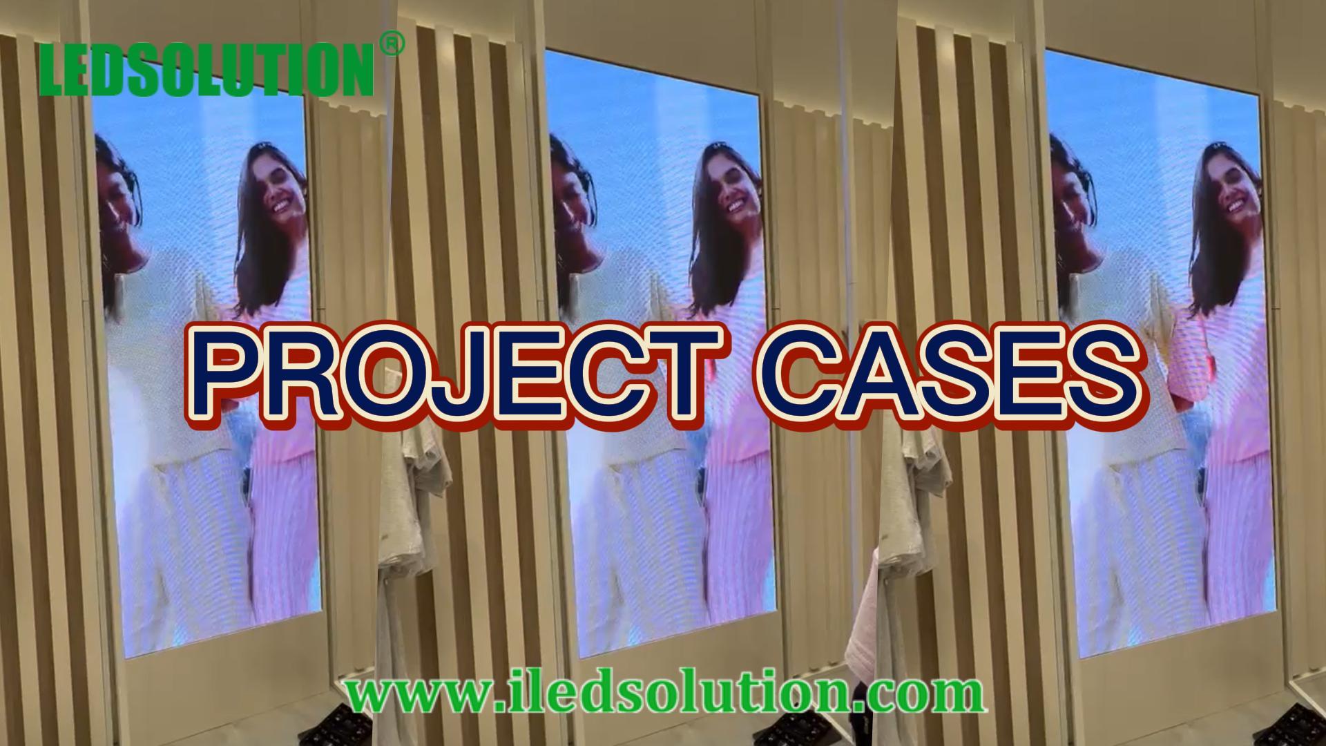 Clothing Store LED Display Project Case in UAE | LEDSOLUTION: LED ...