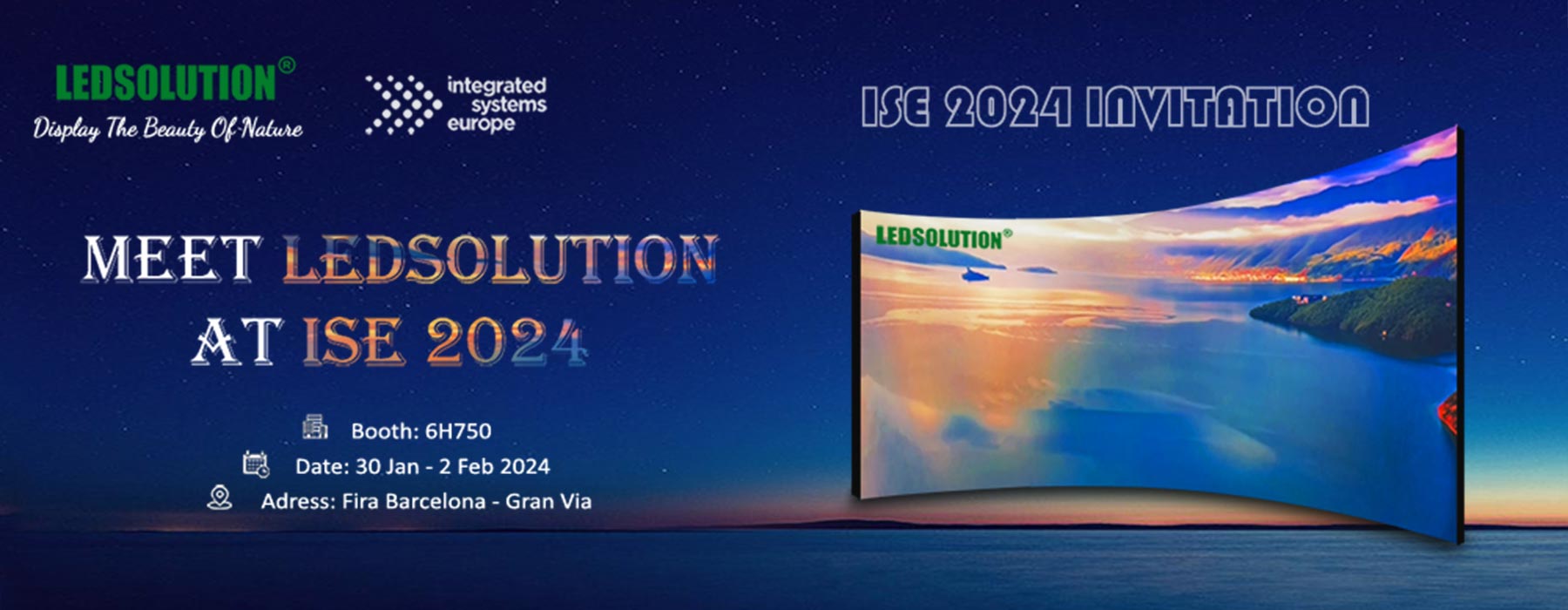 LEDSOLUTION ISE2024 Invitation | LEDSOLUTION: LED Display, LED Screen ...