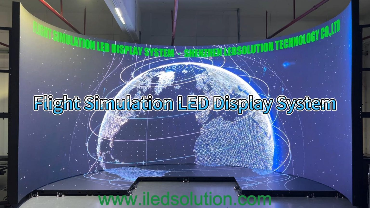 Flight Simulation LED Display Solution C | LEDSOLUTION: LED Display ...