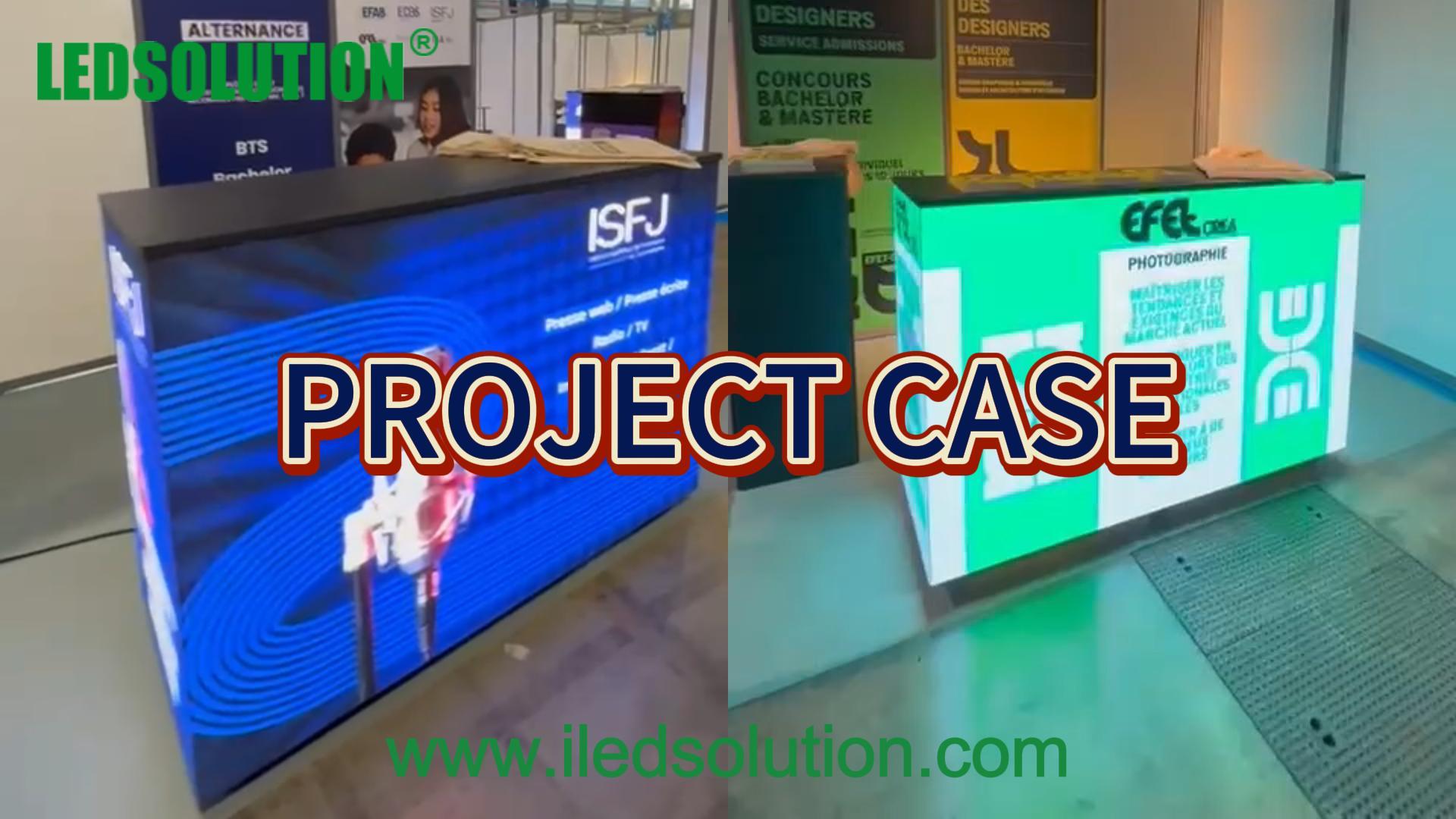 LED Display Reception Counter – A Modern Choice for Active Booths ...