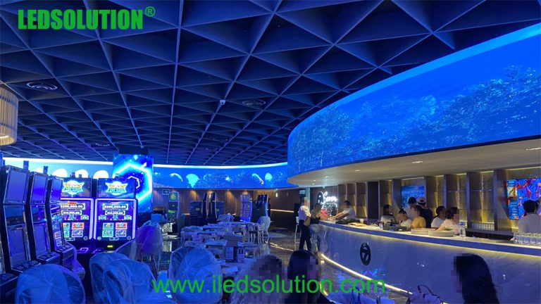 FLEX95 SERIES | 50-Meter Ultra-long Flying Ribbon LED Screen Project ...