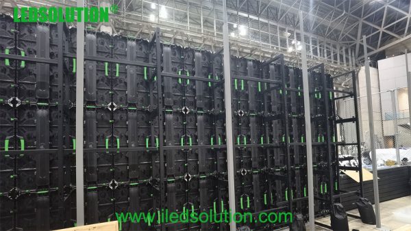 Ground Support Structure for Rental LED Display