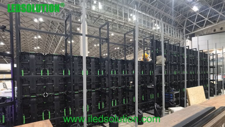 Ground Support Structure for Rental LED Display