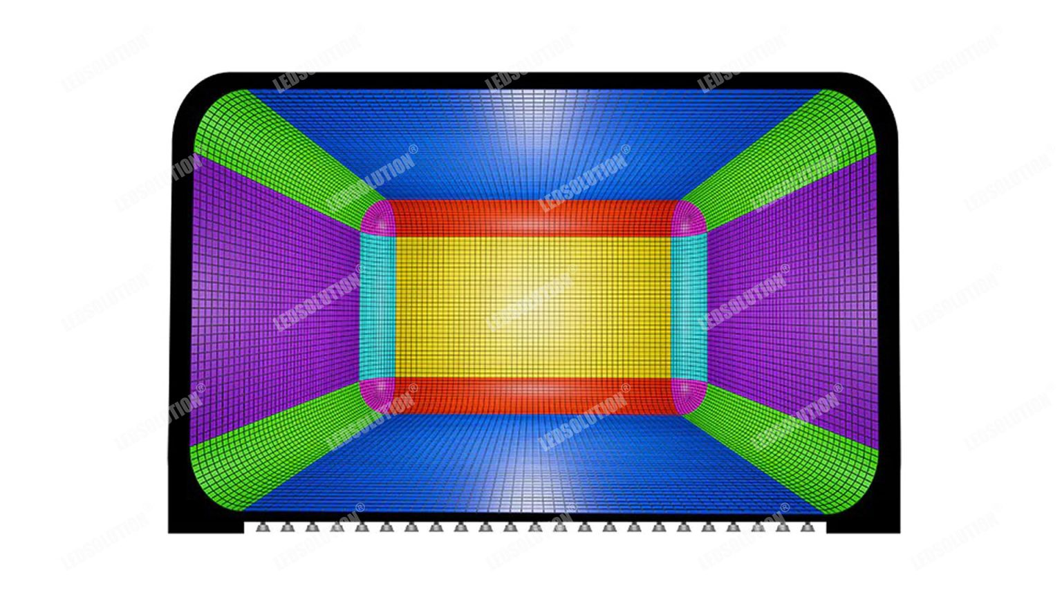 CaveX Series Immersive 5-Sided LED Cave Display | LEDSOLUTION: LED Display, LED Screen, LED Sign ...