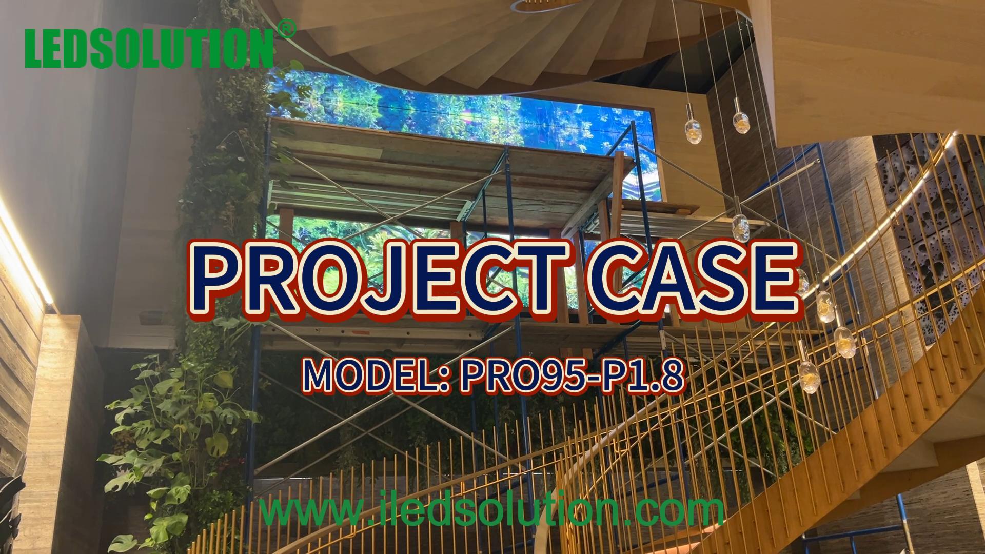 PRO95 Series HD LED Display Elevates Interior Design in a Los Angeles ...