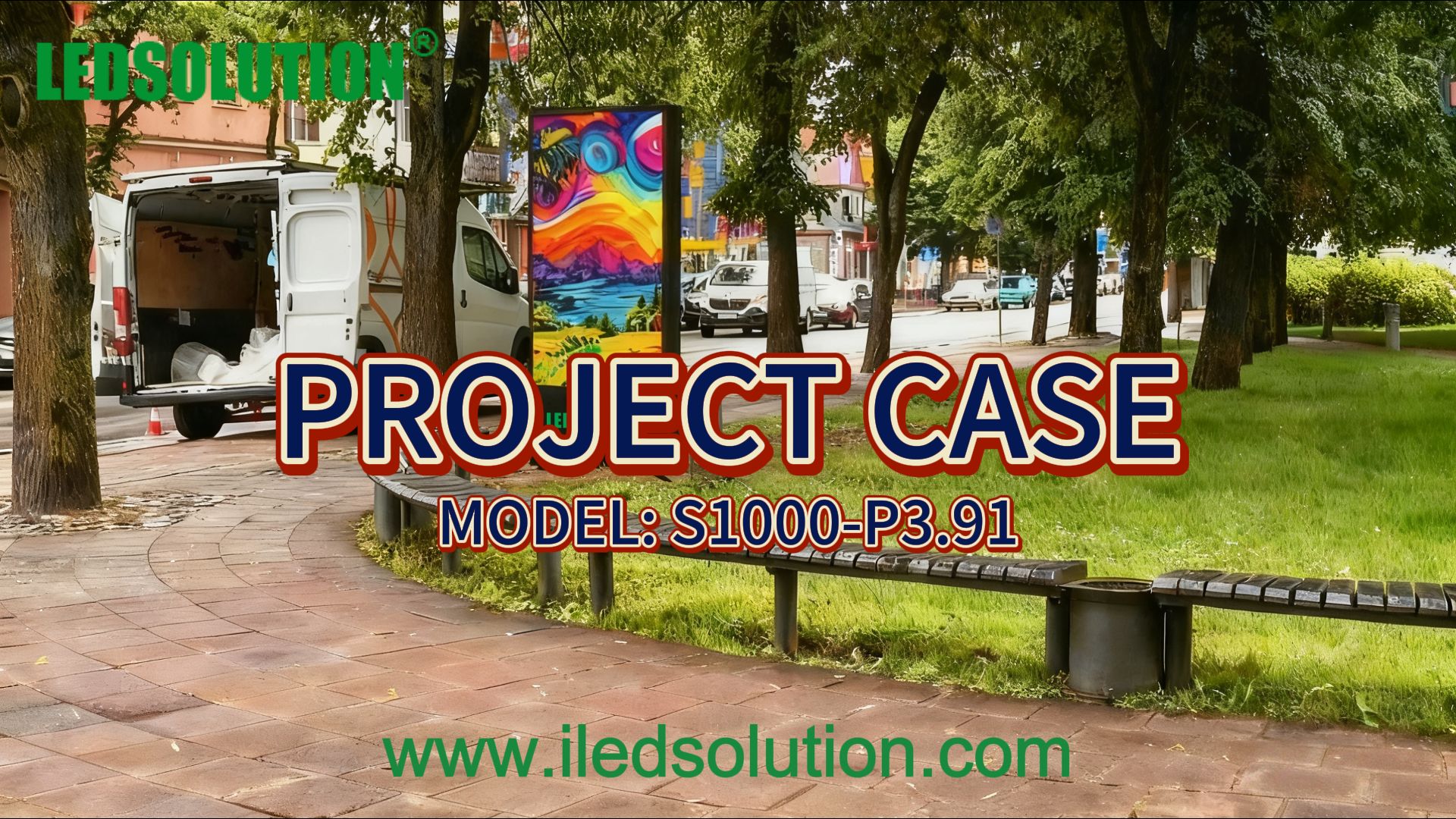 Outdoor Double-Sided LED Poster |Outdoor Advertising Display